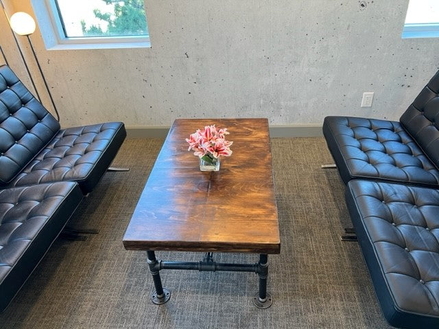 Industrial Style Coffee Table – Electric Stock Co.