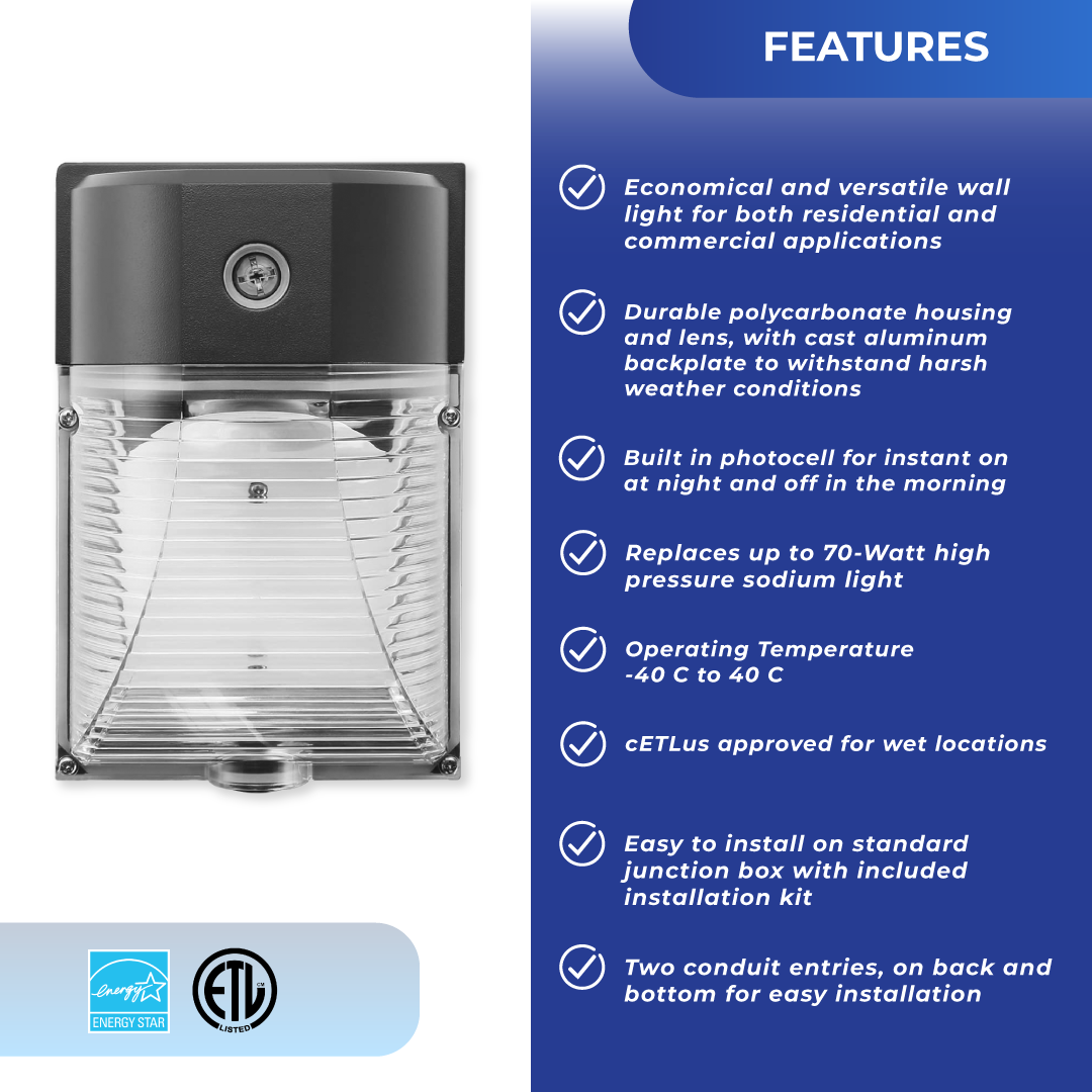 RAB Design 26 Watt LED Outdoor Wall Light – Electric Stock Co.